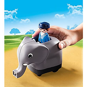 Playmobil 1.2.3 Animal Train