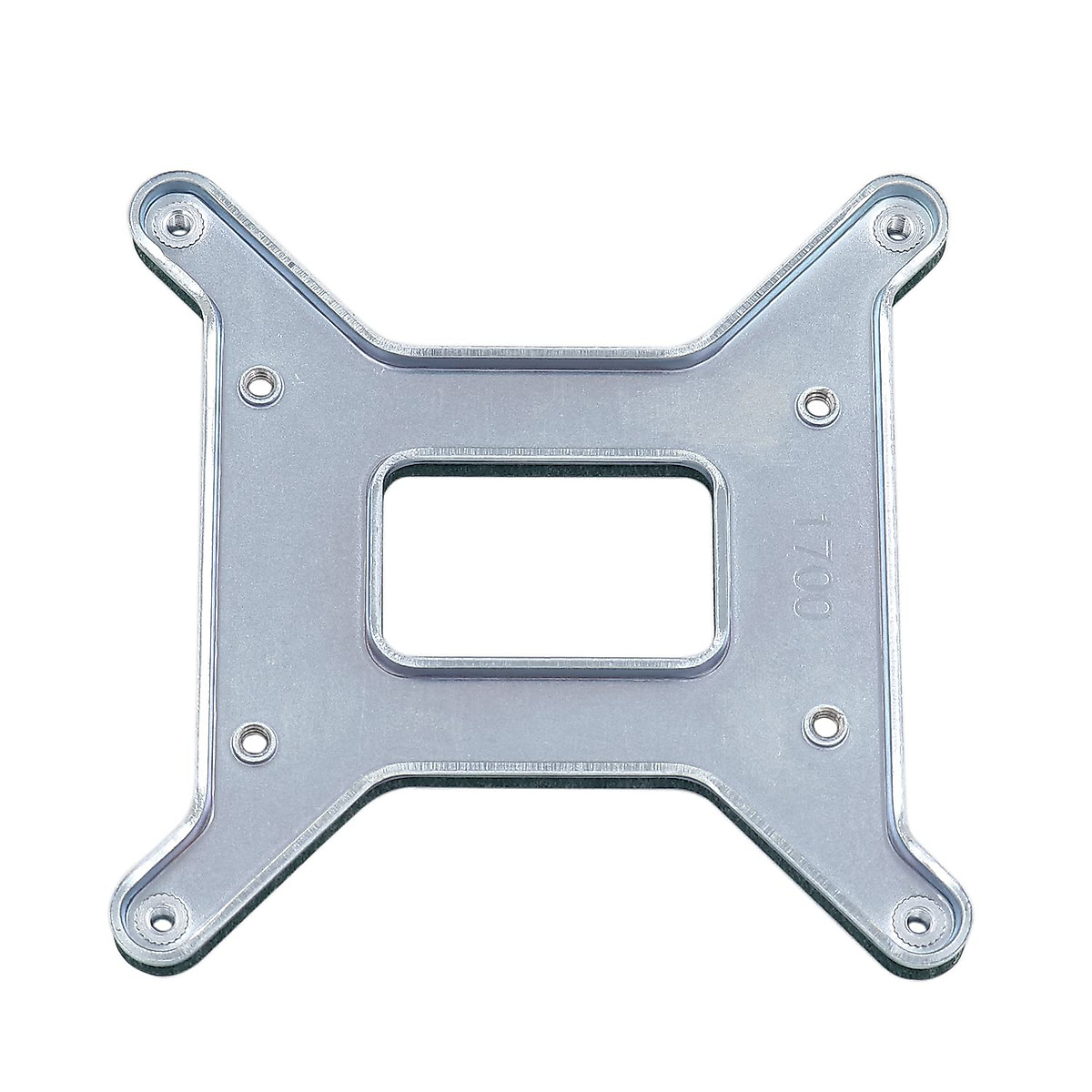 GENNEL Metal LGA1700 Motherboard Backplate, CPU Radiator Base Heatsink Mounting Backplane for Intel LGA 1700