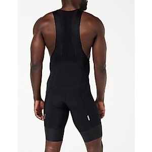 POC Essential Road Vpds Bib Short - Men's Uranium Black/Uranium Black, L
