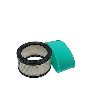 MOWFILL 45 083 02 Air Filter with 45 083 01 Pre Filter Replace for Kohler 45 083 02-S 45 883 02-S1 4508302 4588302 Onan 140-1216 John Deere AM31034 AM37201 Fits K341 MV16-MV20 CV17-CV26 CV620-CV745