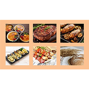 SearChef Cooking & BBQ Grilling Propane Torch Flame Lighter Kitchen Culinary Torch Sous Vide Charcoal Starter Searing Steak for Creme Brulee Campfire Searing ( Butane or Propane Tank Not Included )