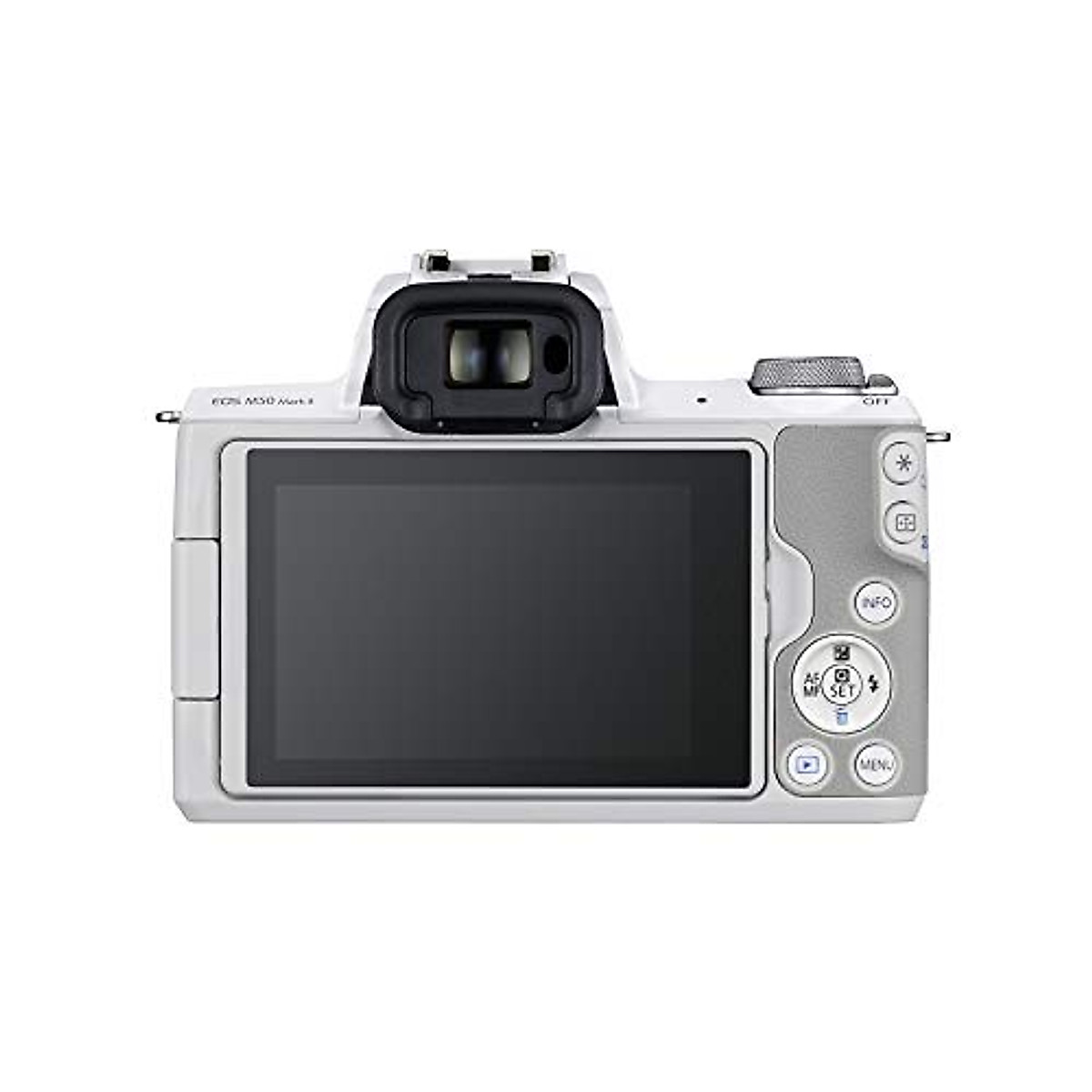 Canon EOS M50 Mark II + EF-M 15-45mm is STM Kit White