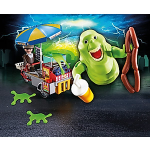 Playmobil Ghostbusters Slimer with Hot Dog Stand