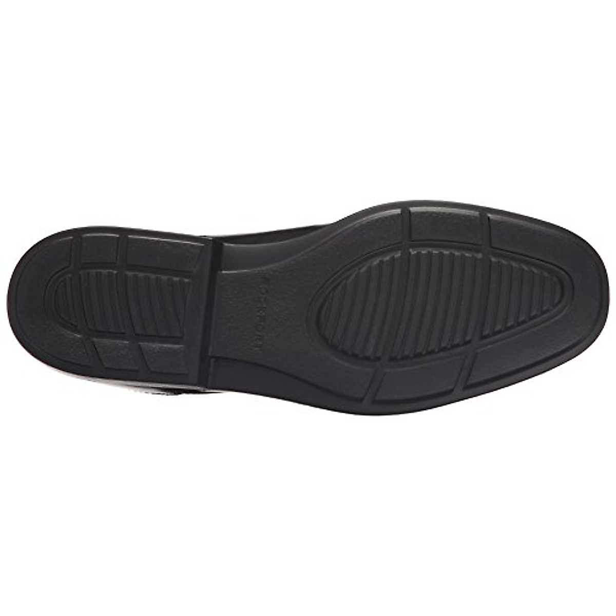 Rockport Men's Charles Road Plain Toe Oxford Black Leather 10 W (EE)-10 W