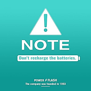 POWER FLASH AAA Batteries, 100 Count Maximum Power Ultra Long-Lasting Alkaline Triple A Battery, Leakproof Design, 10 Years Shelf Life