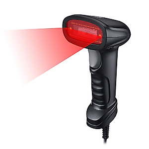 Adesso NuScan 1600U 1D Handheld CCD Barcode Scanner USB