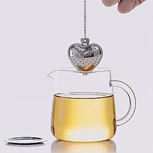 ROYHOO 15PCS Stainless Steel Tea Ball 1.5 Inch Tea Infuser Strainers Tea Strainer Filters Tea Interval Diffuser for Tea