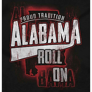 Brisco Brands Alabama Tradition Distressed Athletic Baby Romper Boys or Girls