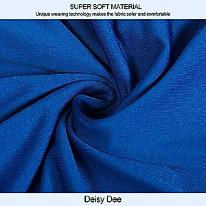 Deisy Dee Computer Office Chair Covers Pure Color Universal Chair Cover Stretch Rotating Chair Slipcovers Cover ONLY Chair Covers C098 (RoyalBlue)