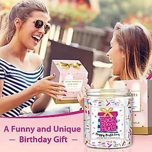 Jumway Birthday Gifts for Women Birthday Candle Gifts Funny for Women Men, Best Friend Happy Birthday Gifts for Her Him