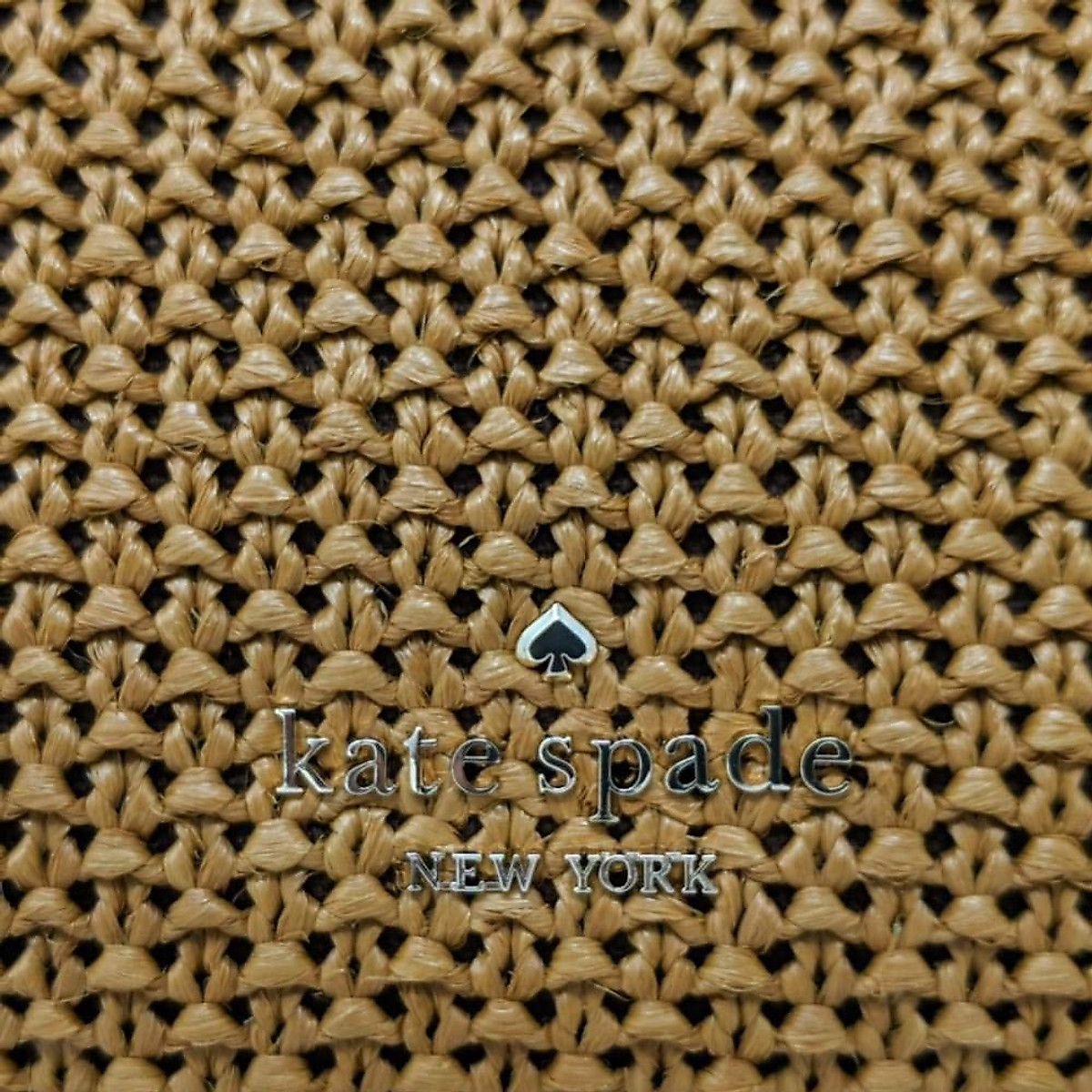 Kate Spade JACKSON STRAW MED TRIPLE Compartment Shoulder Bag Women's Handbag