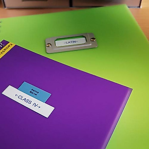 Brother Tape Cartridge 0.5IN Wide, Non-laminated Blue on White (MK233)