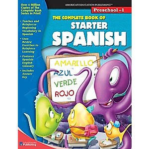 The Complete Book of Starter Spanish (Spanish and English Edition)