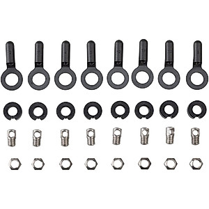 SKS GERMANY Replacement Eyebolt and Nut Set, Silver