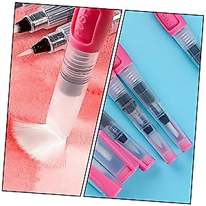 1 Set Tap Water Pen Set Paint Brush Sets Chinese Calligraphy Brush Paint Brushes Water Coloring Water Soluble Brush Injection Pen Kit Calligraphy Pen Drawing Water Pen