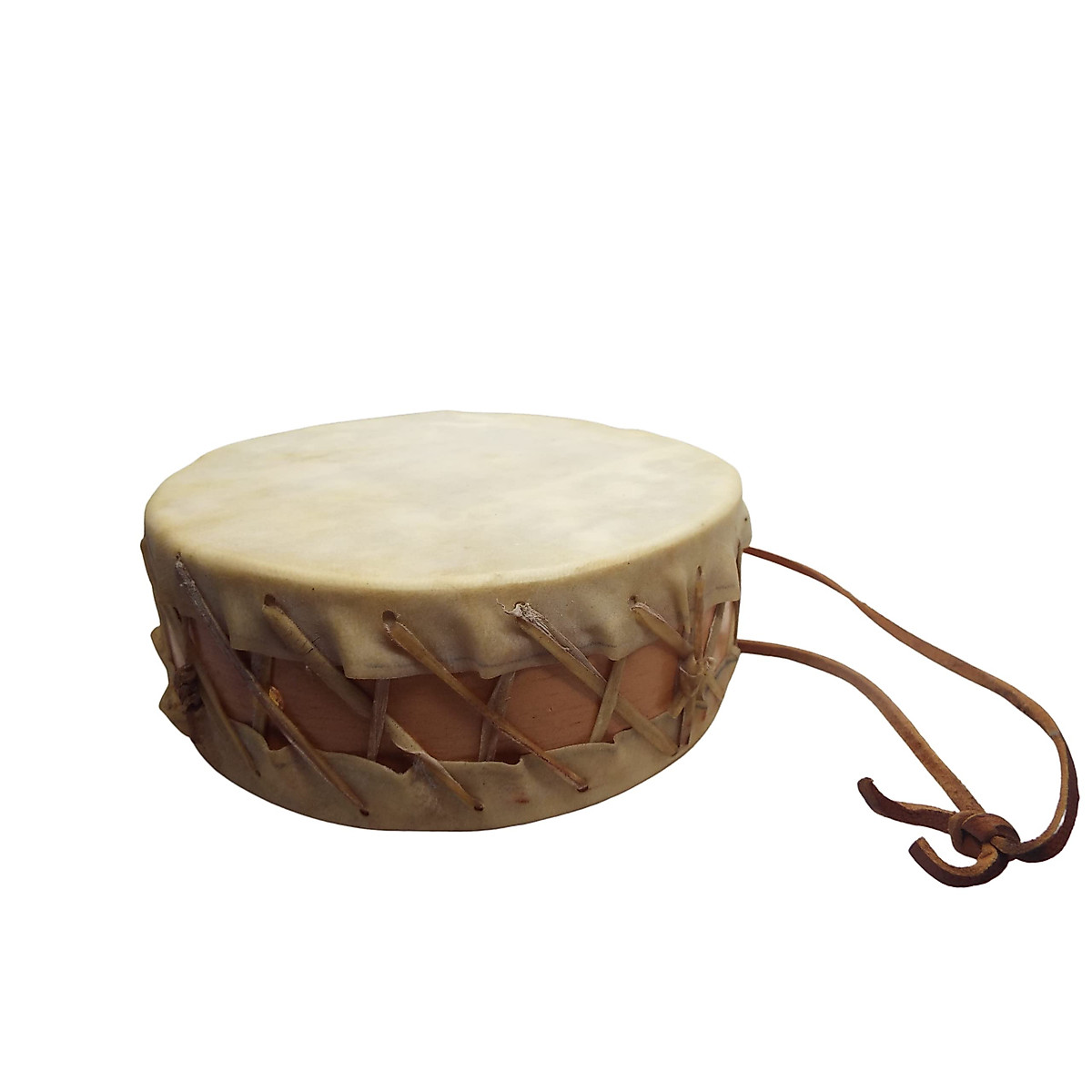 GCenterprise, hand drum 6 IN, shaman drum, frame drum, world drum, native american drums, small handmade drum YAQUI