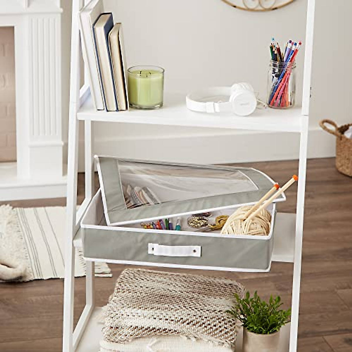 DII Breathable Closet Storage Organizer, Shirt, Gray