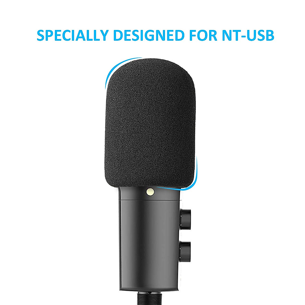 Rode NT USB Microphone Windscreen - Mic Cover Foam Pop Filter Customized for Rode NT-USB Condenser Microphone