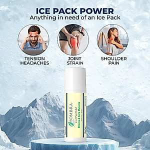 Sombra Cool Pain Relief Gel Roll On 85.05 g / 3 oz