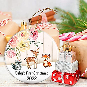 2022 Baby Christmas Ornament, Jocidea 2022 Baby Ornament Baby First Christmas Ornament New Baby Christmas Ornament Baby Christmas Tree Ornaments - Baby First Xmas Gifts