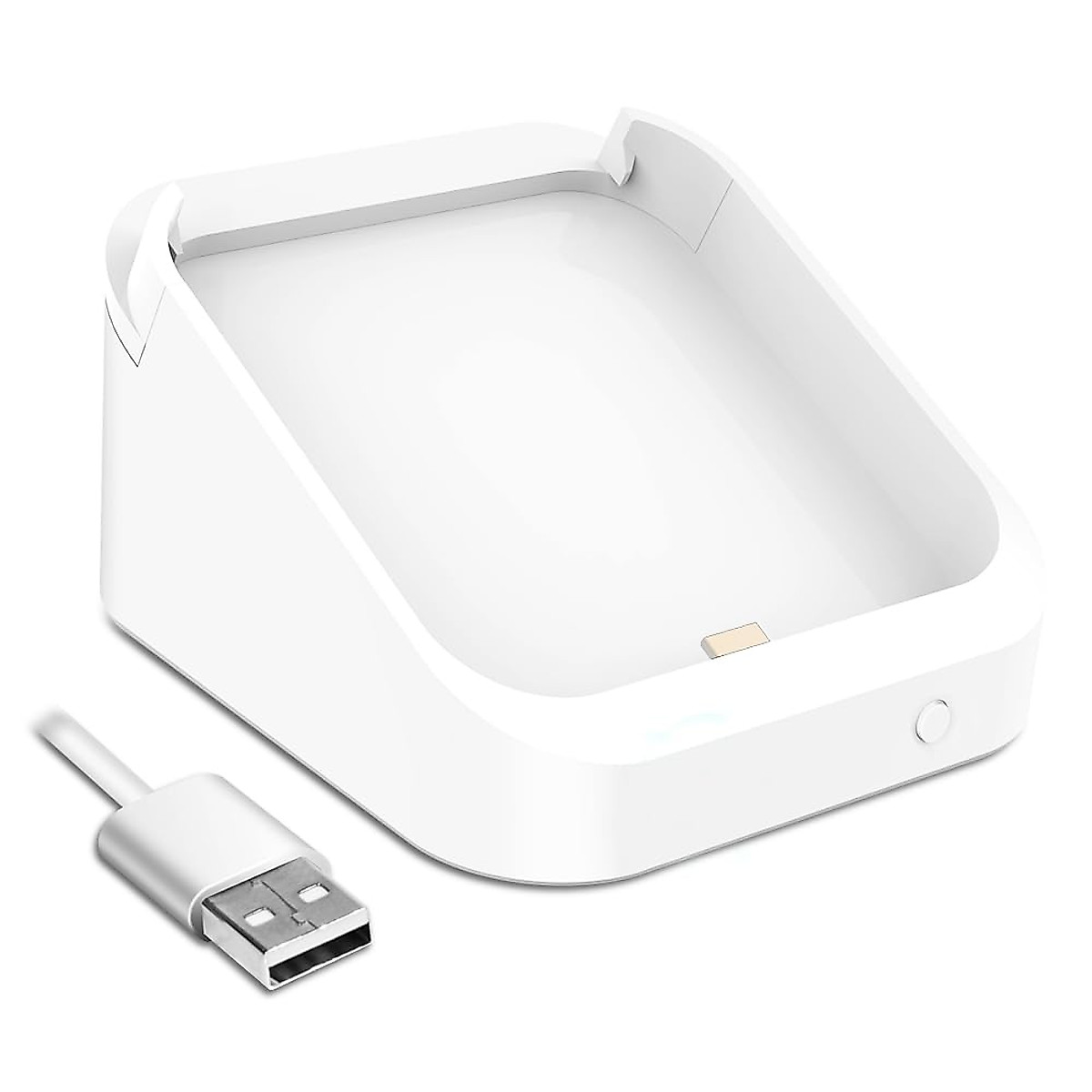 Oryuzi Dock Compatible with Square Reader 2nd Generation, USB Docking Station, White