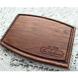 Personalized Mr and Mrs Cutting Board Wedding Gift for Couple Custom Cutting Board Housewarming Gift