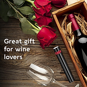 XALVA Air Pump Wine Opener - Travel Portable Air Pressure Wine Bottle Opener - Easy-Open Air Pressure Wine Opener Pump - Gifts for Wine Lovers - Efficient Wine Pump Opener for Home, Restaurant & Party