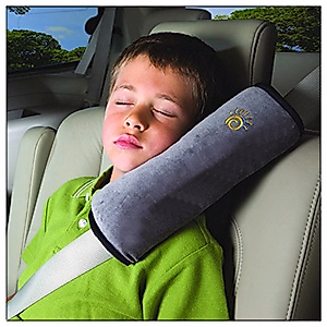Domire Safety Child car seat Belt Strap Soft Shoulder Pad Cover Cushion Gray