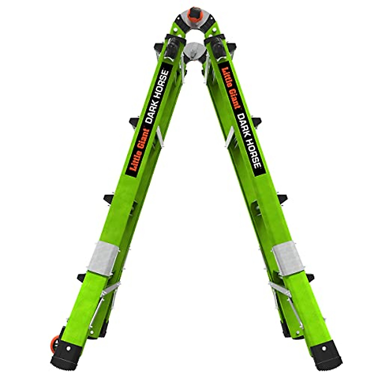 Little Giant Ladder Systems Dark Horse 2.0, M17, 17ft, Multi-Position Ladder, Fiberglass, Type 1A, 300 lbs Weight Rating, (16117-001)