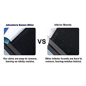 Adventure Games - Carbon Fiber, Ultra White - Vinyl Console Skin Decal Sticker + 2 Controller Skins Set - Compatible with Xbox SERIES X