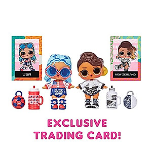 LOL Surprise X FIFA Women's World Cup Australia & New Zealand 2023 Dolls with 7 Surprises, Accessories, Limited Edition Dolls, Collectible Dolls, Soccer- Themed Dolls- Great Gift for Girls Age 4+