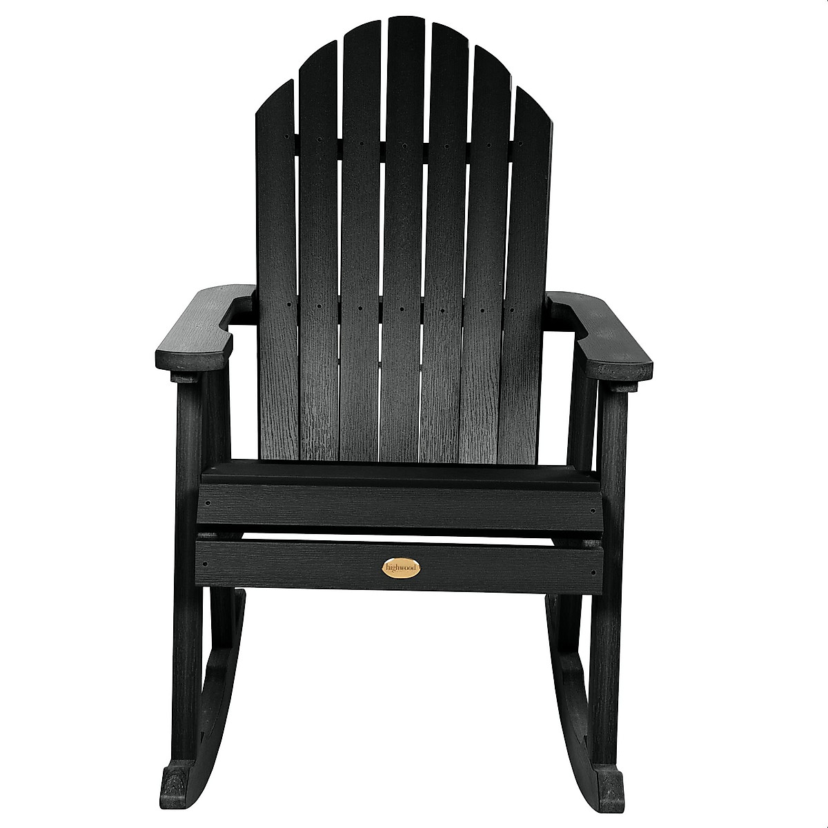 Highwood AD-RKCH6-BKE Hamilton Rocking Chair, Black
