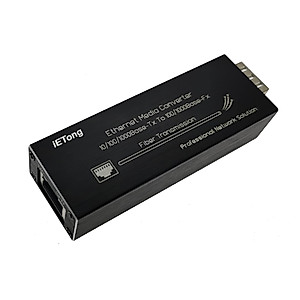 Gigabit Fiber Media Converter SFP to RJ45,10/100/1000Base-Tx to 1000Base-SX(Multimode SFP SX Transceiver Included) up to 550m