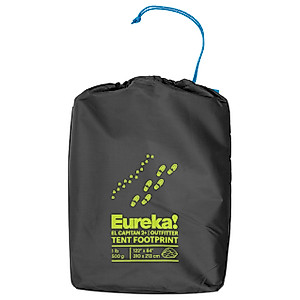 Eureka! El Capitan 2+ Outfitter Fitted Footprint (Compatible with, but Not Included—El Capitan 2+ Outfitter 2-Person Camping Tent—Sold Separately)