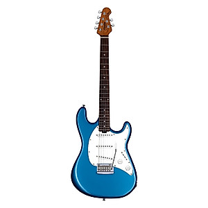 Sterling by Music Man 6 String Solid-Body Electric Guitar, Right, Toluca Lake Blue (CT50SSS-TLB-R2)