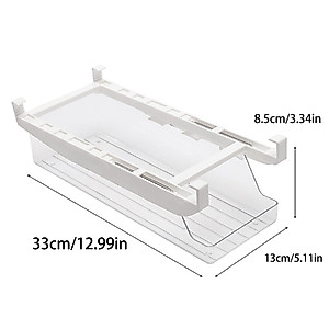 WINARA Soda Can Organizer for Refrigerator,Hanging Soda Can Holder Pop Cans Beverage Container Dispenser for Kitchen Freezer Rack Pantry Cabinet Cupboard
