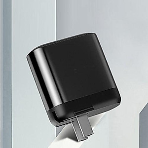 BoxWave Charger Compatible with Panasonic Lumix S5II (DC-S5M2) - PowerDisplay PD Wall Charger (18W) for Panasonic Lumix S5II (DC-S5M2) - Jet Black