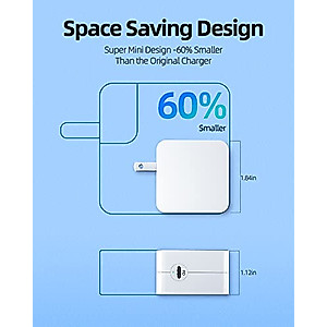Charger for Samsung Galaxy Book Charger - (Compatible with Pro 360) (60% Smaller Than Original Size)