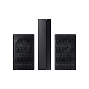 Samsung Electronics Surround Sound bar Home Speaker Set of 2 Black (SWA-9000S/ZA) (Renewed)