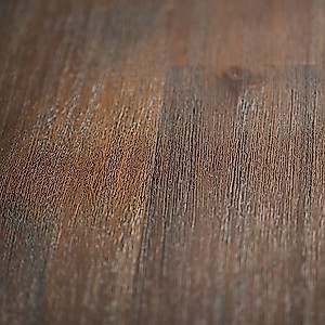 SIMPLIHOME Monroe Solid Acacia Wood 22 inch wide Square Rustic End Side Table in Distressed Charcoal Brown with Storage, 1 Drawer, for the Living Room and Bedroom