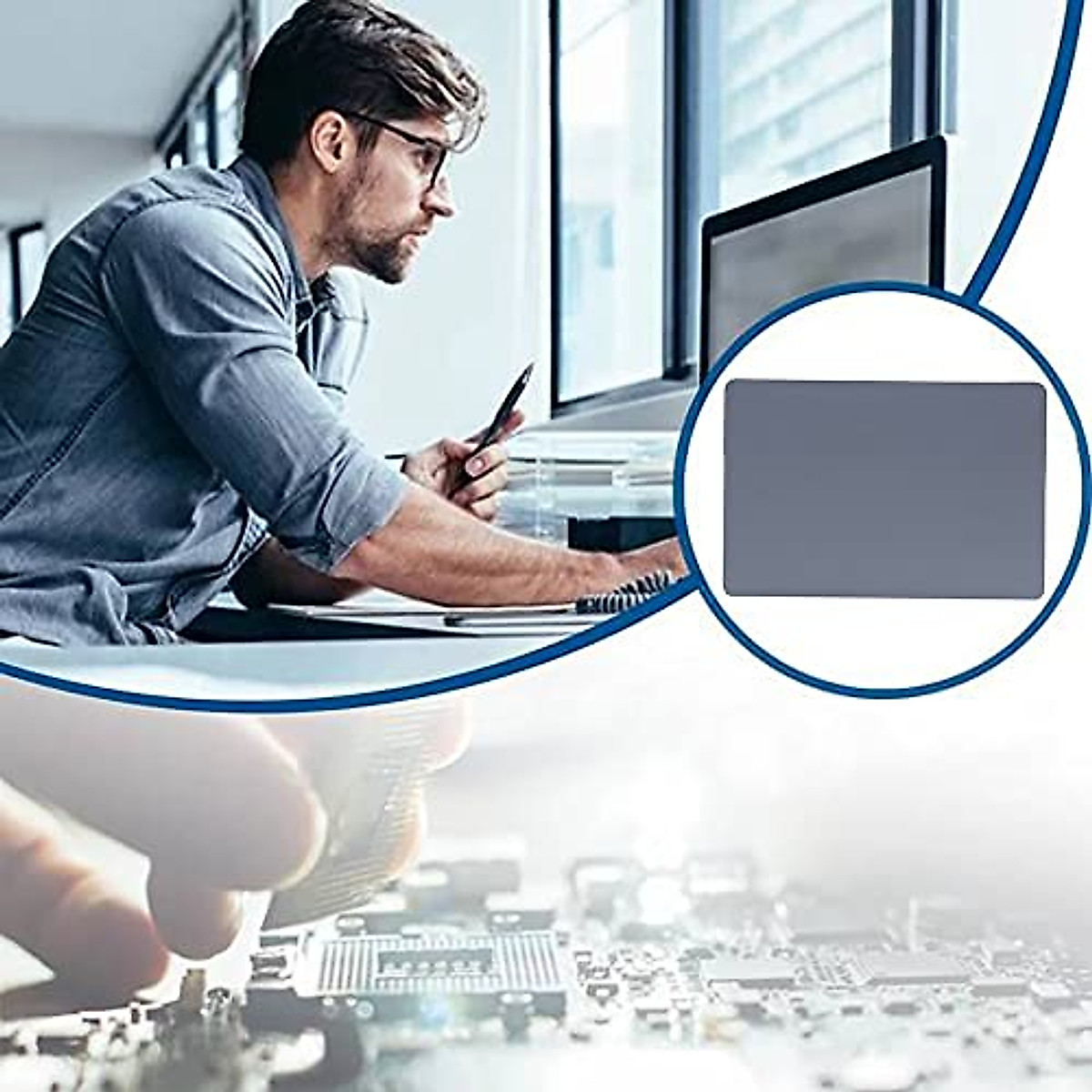 Pockety Laptop Touchpad for Air A2337 Laptop Touchpad Replacement Mouse Trackpad 2020 Silver