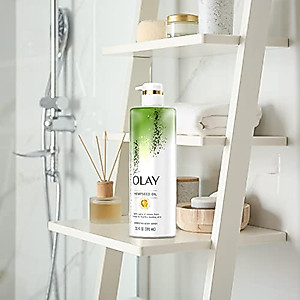Olay Hydrating Body Wash with Hempseed Oil and Vitamin B3 (Pack of 4)