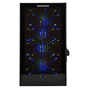 Magnavox MHT990 2.1 Home Entertainment System with Bluetooth Wireless Technology and Color Changing Lights in Black | AUX Port | Subwoofer with 2 Speakers | Pulsing Lights |