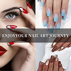 Acrylic Nail Brush Size 10,KEMEISI 100% Pure Kolinsky Nail Art Brushes Sturdy Handle Oval Shaped Acrylic Powder Nail Design Tools for Professional Manicure DIY Home Salon (Gold)