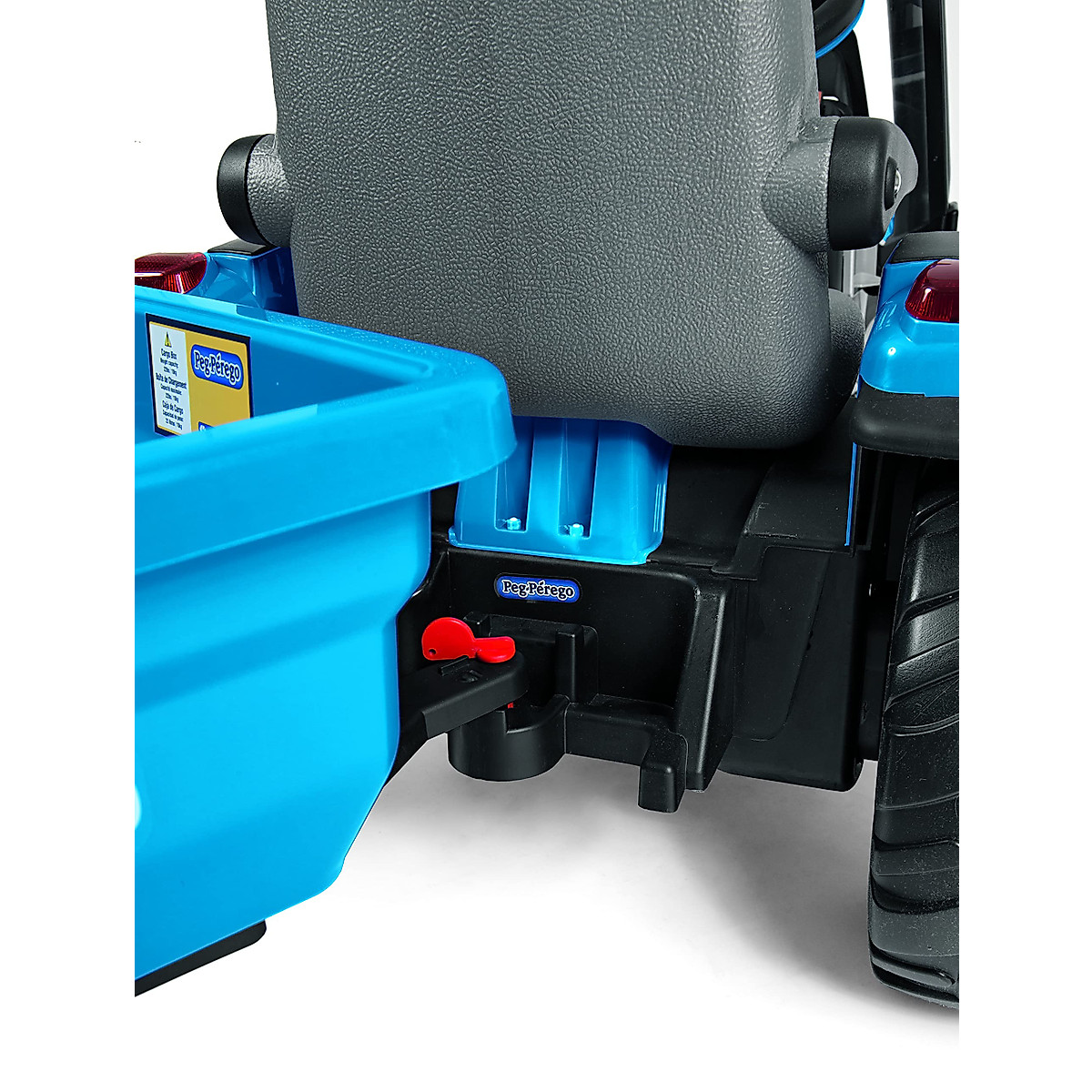 Peg Perego New Holland T8 Tractor & Trailer 12 Volt Ride on, Blue