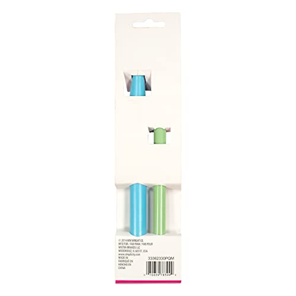 Wright Products Boye 74492 Jumbo Plastic Crochet Hook Set, Sizes P16 & Q