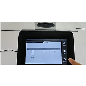 VTSYIQI Lab Hazemeter Light Transmittance Meausrement Touch Screen Haze Meter with 21mm 7mm Test Apertures