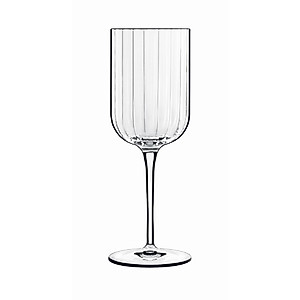 Luigi Bormioli 11284/01 Bach 13.5 oz Red Wine Glasses Clear, Set of 4