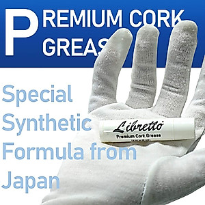 Libretto Alto Saxophone ALL-INCLUSIVE Giftable Care Kit: Mouthpiece Brush + Dust Brush + 2 Microfiber Cleaning Swab + Thumb Cushion + Premium Cork Grease + Reed Case, Handy Case, Extend Life of Sax!