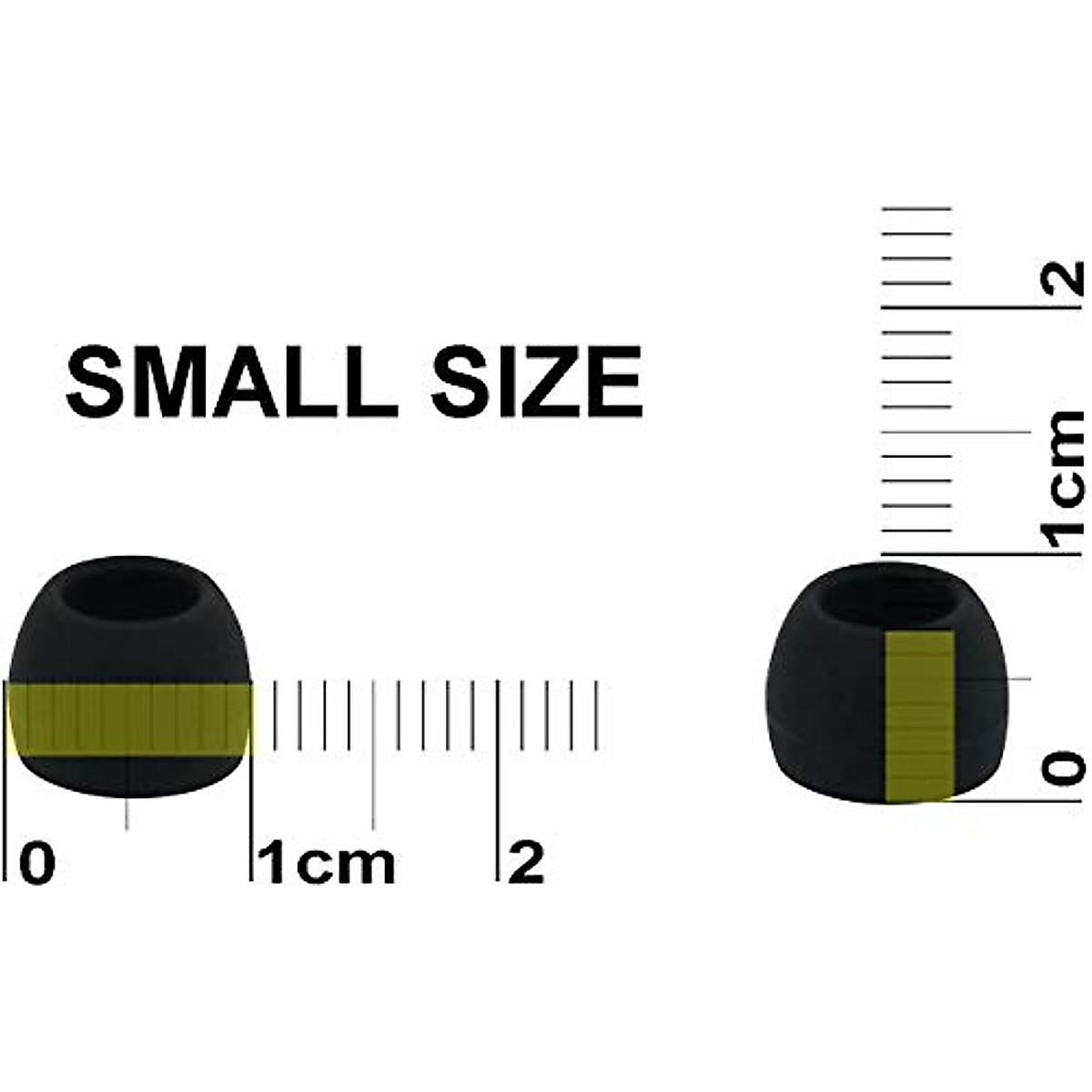 12pcs (ALL-B) 4S / 4M / 4L Replacement Ear Adapters Earbuds Ear Tips Set Compatible with Sol Republic AMPS, AMPS HD, Jax, Shadow and Relays Sport Wireless In-Ear Earphones